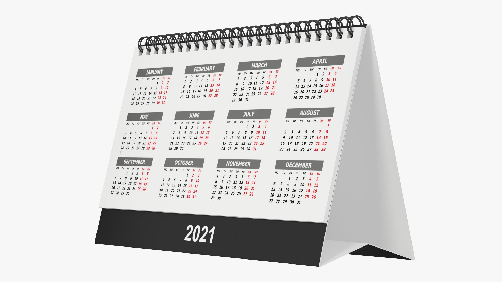 Calendar set model - TurboSquid 1669744