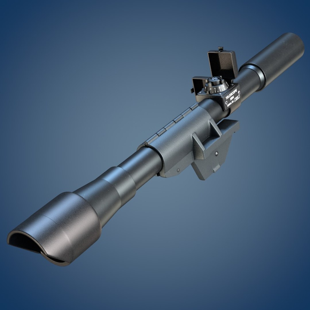 3d M84 Scope Rifle