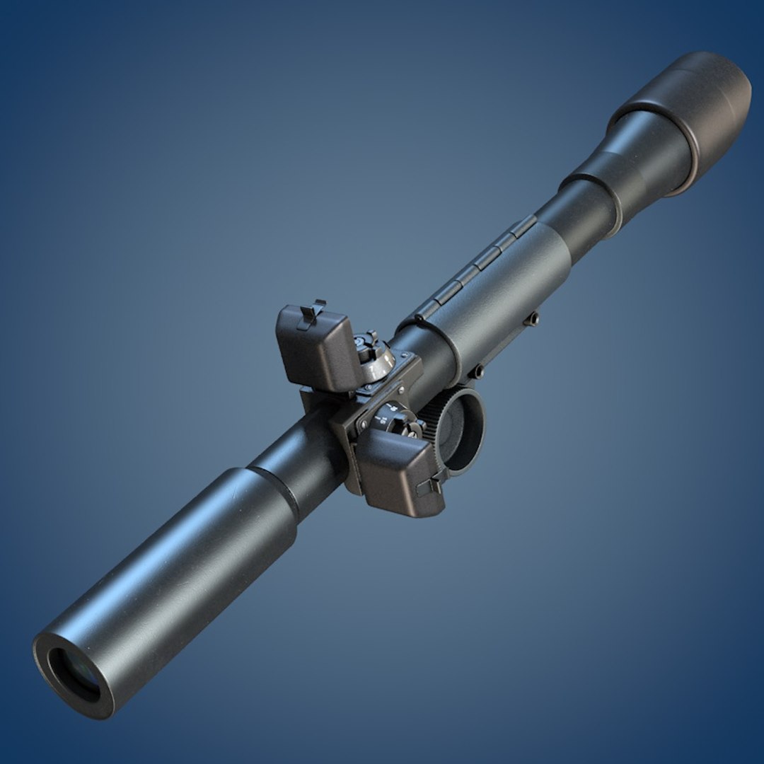 3d M84 Scope Rifle