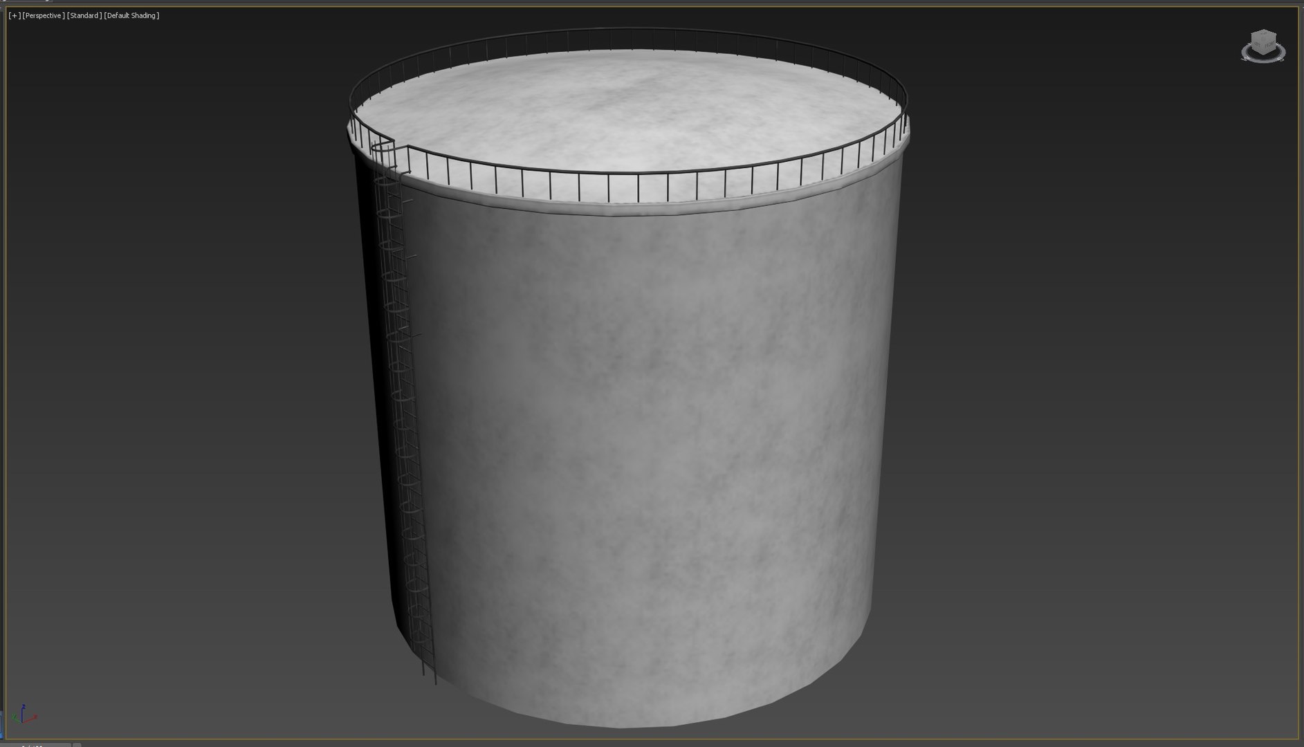 3D Oil Storage Tank Model - TurboSquid 1732583