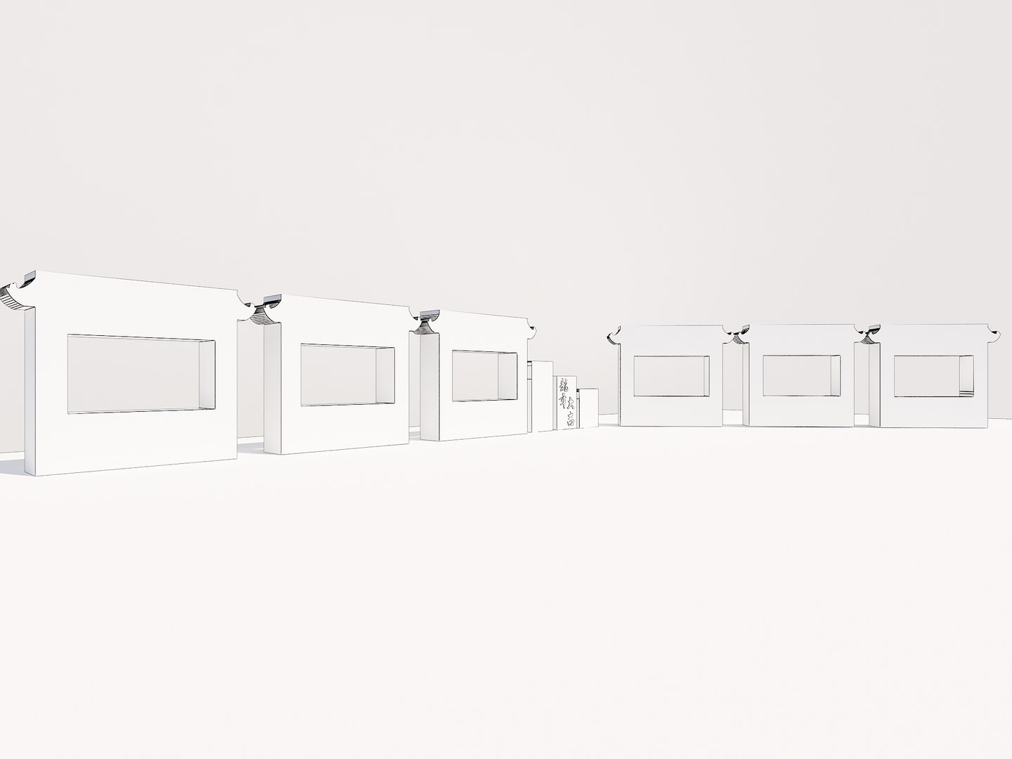 New Year Market Chinatown Element Flower Market Stall Dragon Year ...