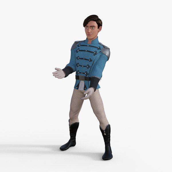 modelo 3d Prince Character Rigged - TurboSquid 1983295