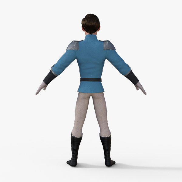 modelo 3d Prince Character Rigged - TurboSquid 1983295