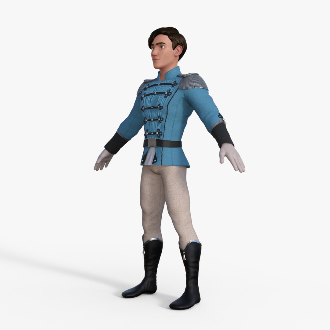 3D Prince Character Rigged Model - TurboSquid 1983295