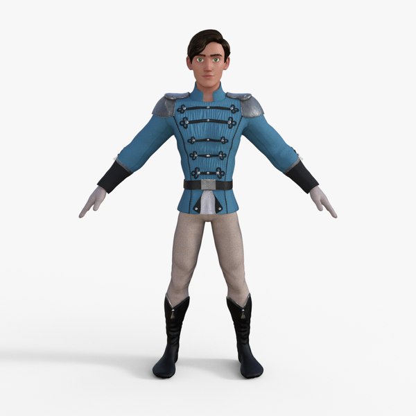 modelo 3d Prince Character Rigged - TurboSquid 1983295