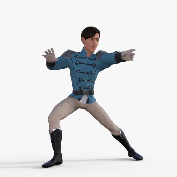 modelo 3d Prince Character Rigged - TurboSquid 1983295
