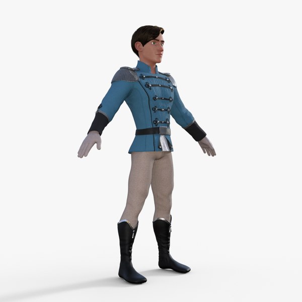 modelo 3d Prince Character Rigged - TurboSquid 1983295