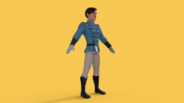 modelo 3d Prince Character Rigged - TurboSquid 1983295