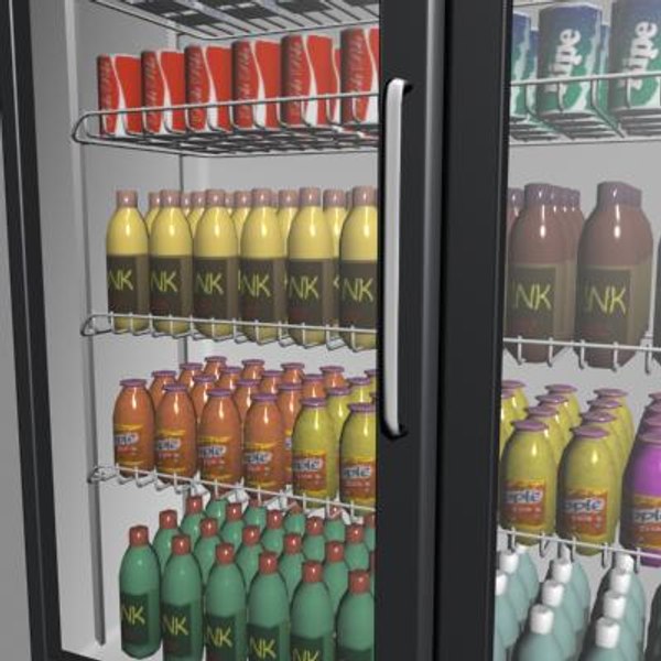 soda machine 3d model