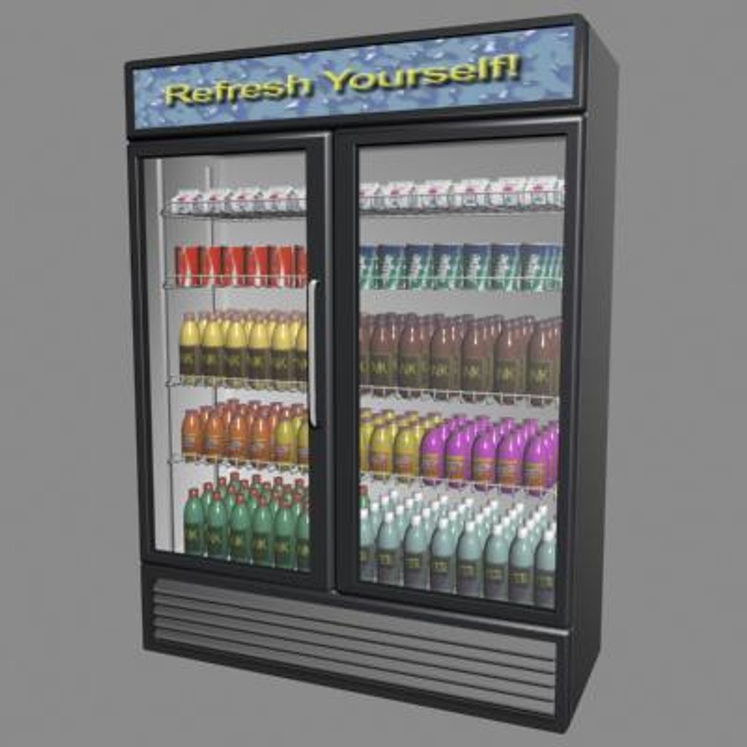 Soda Machine 3d Model