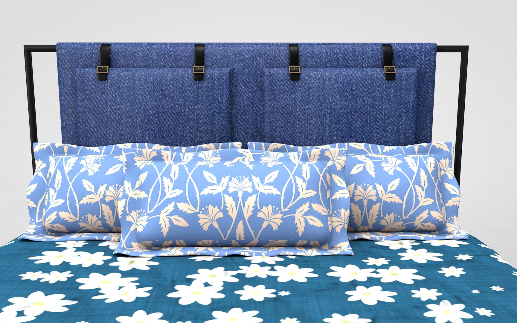 Free Bed 01 3D - TurboSquid 2089167