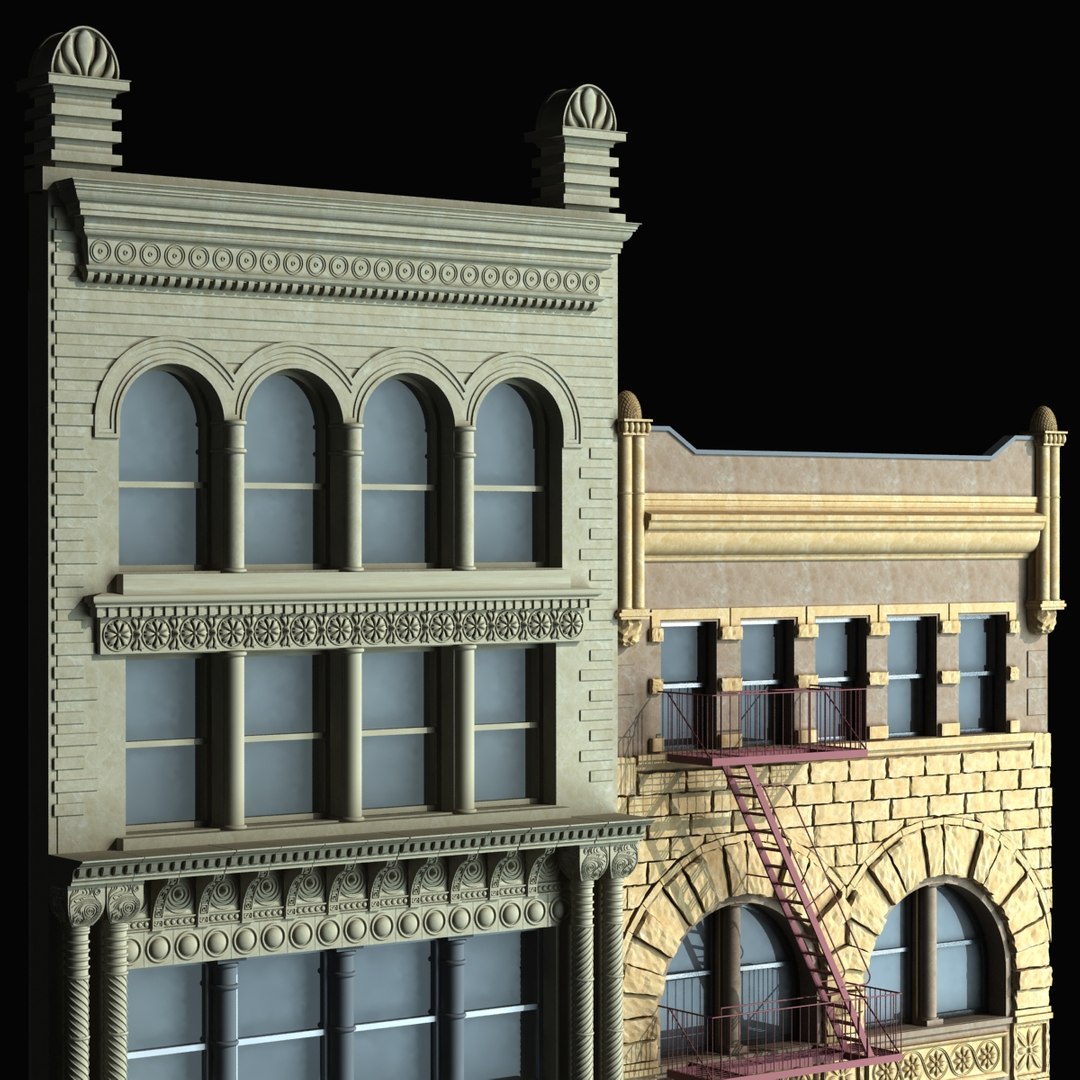 New York City Building 3d Model
