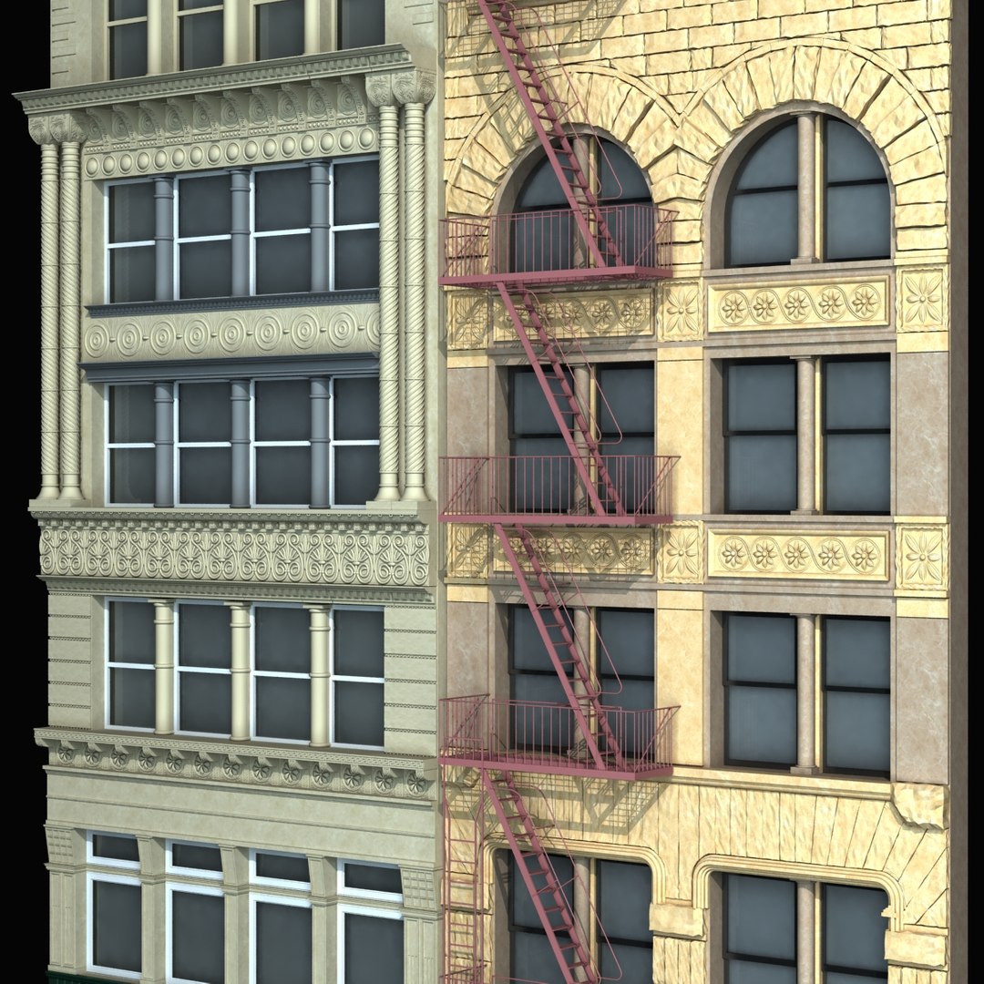 New York City Building 3d Model