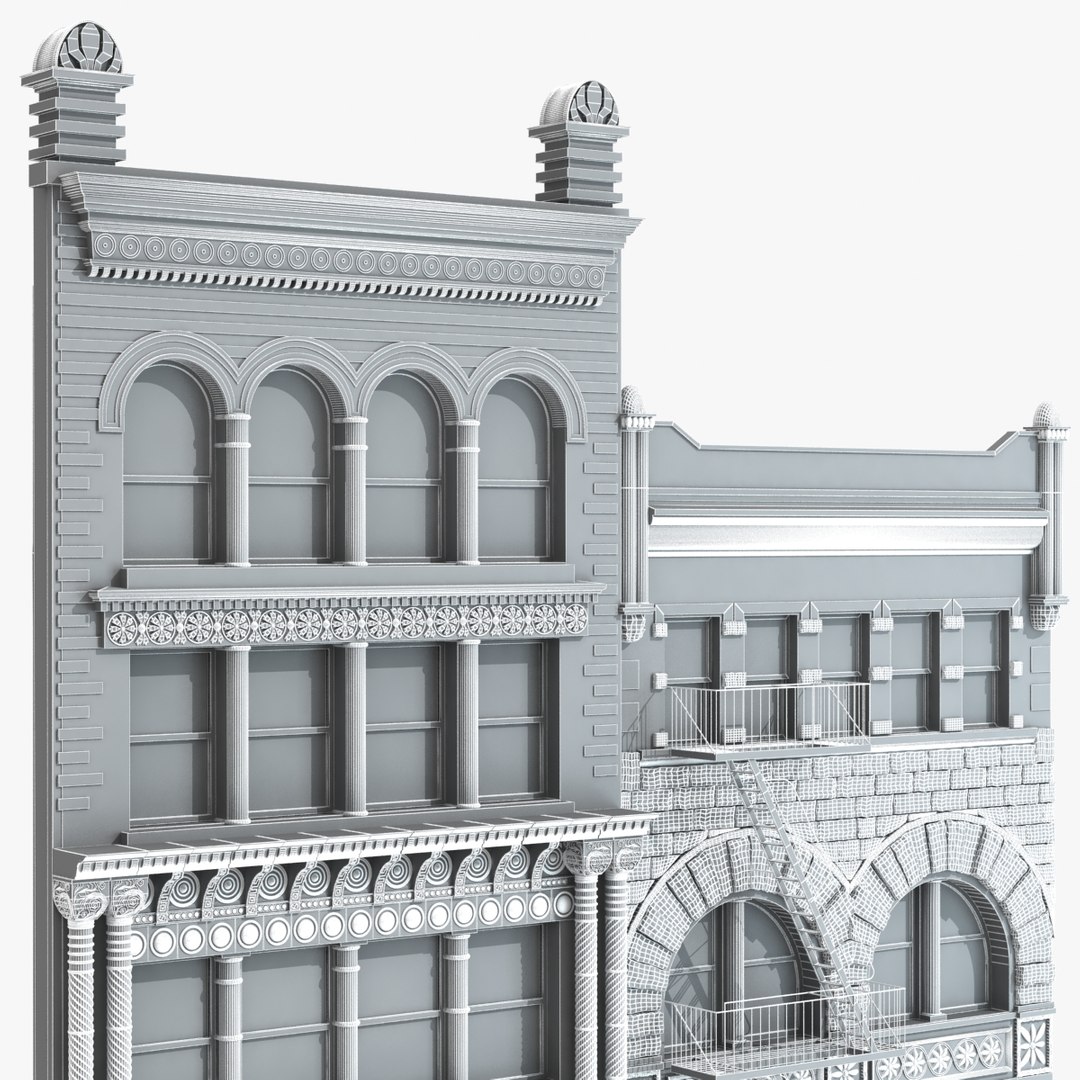 New York City Building 3d Model