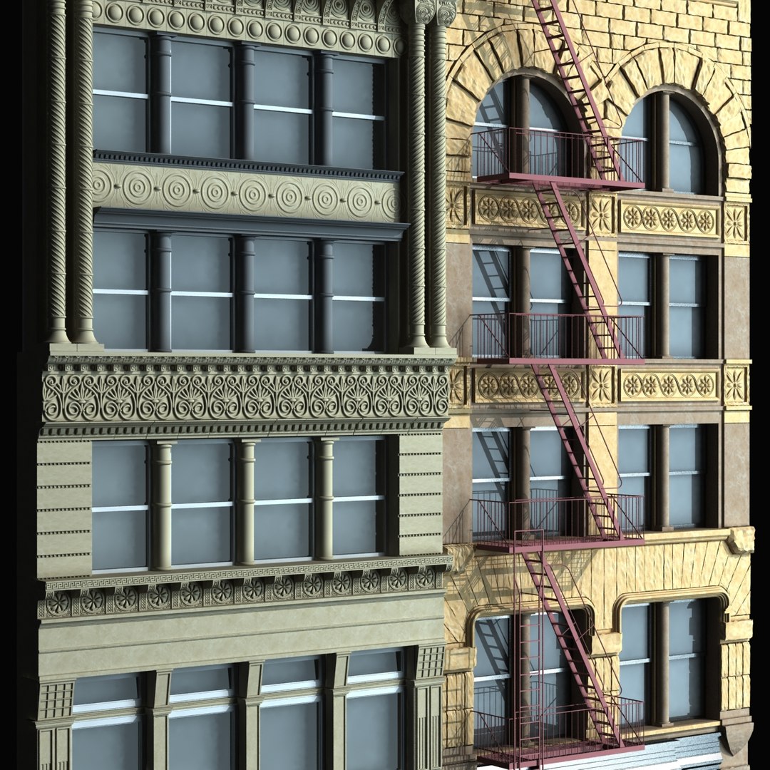 New York City Building 3d Model