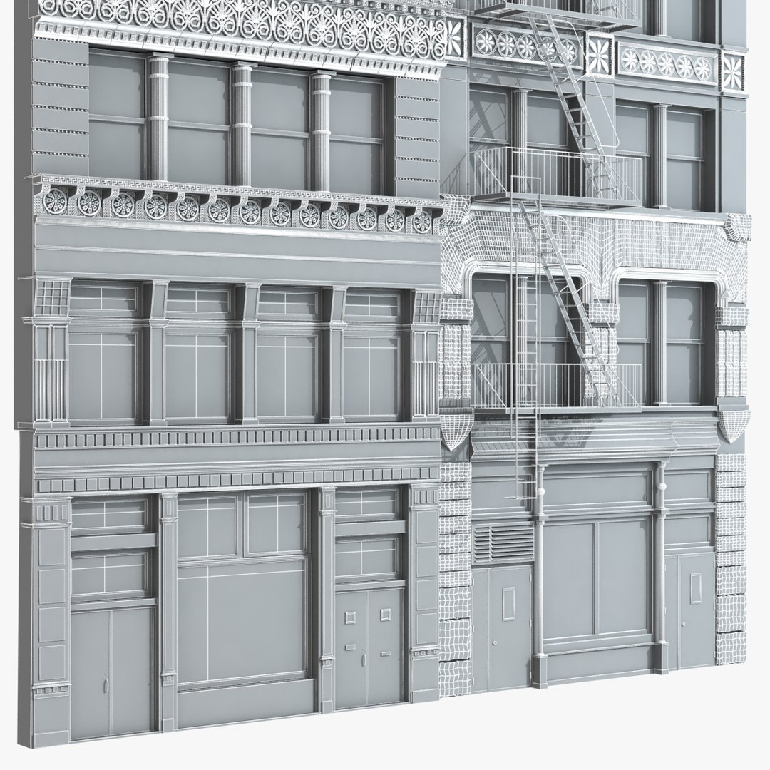 New York City Building 3d Model