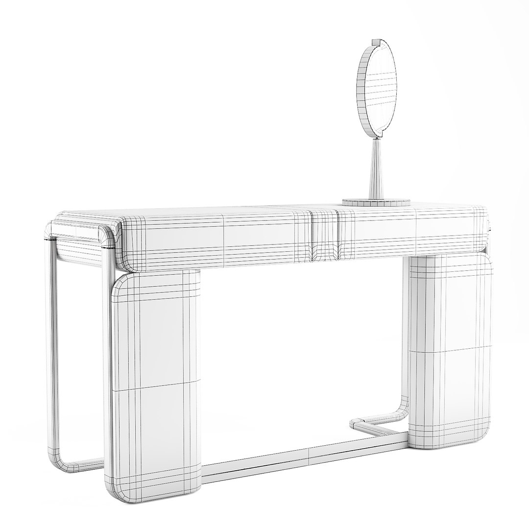 3D Turri Eclipse Dressing Table - TurboSquid 1413597