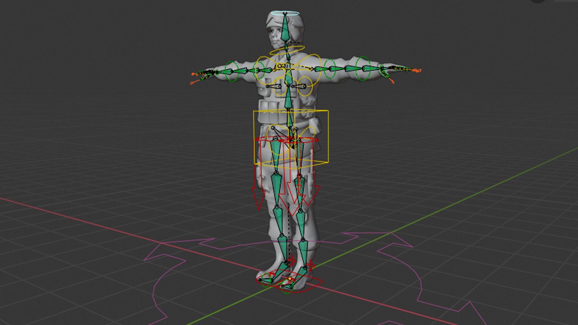 Man soldier 05 low-poly model - TurboSquid 1584357