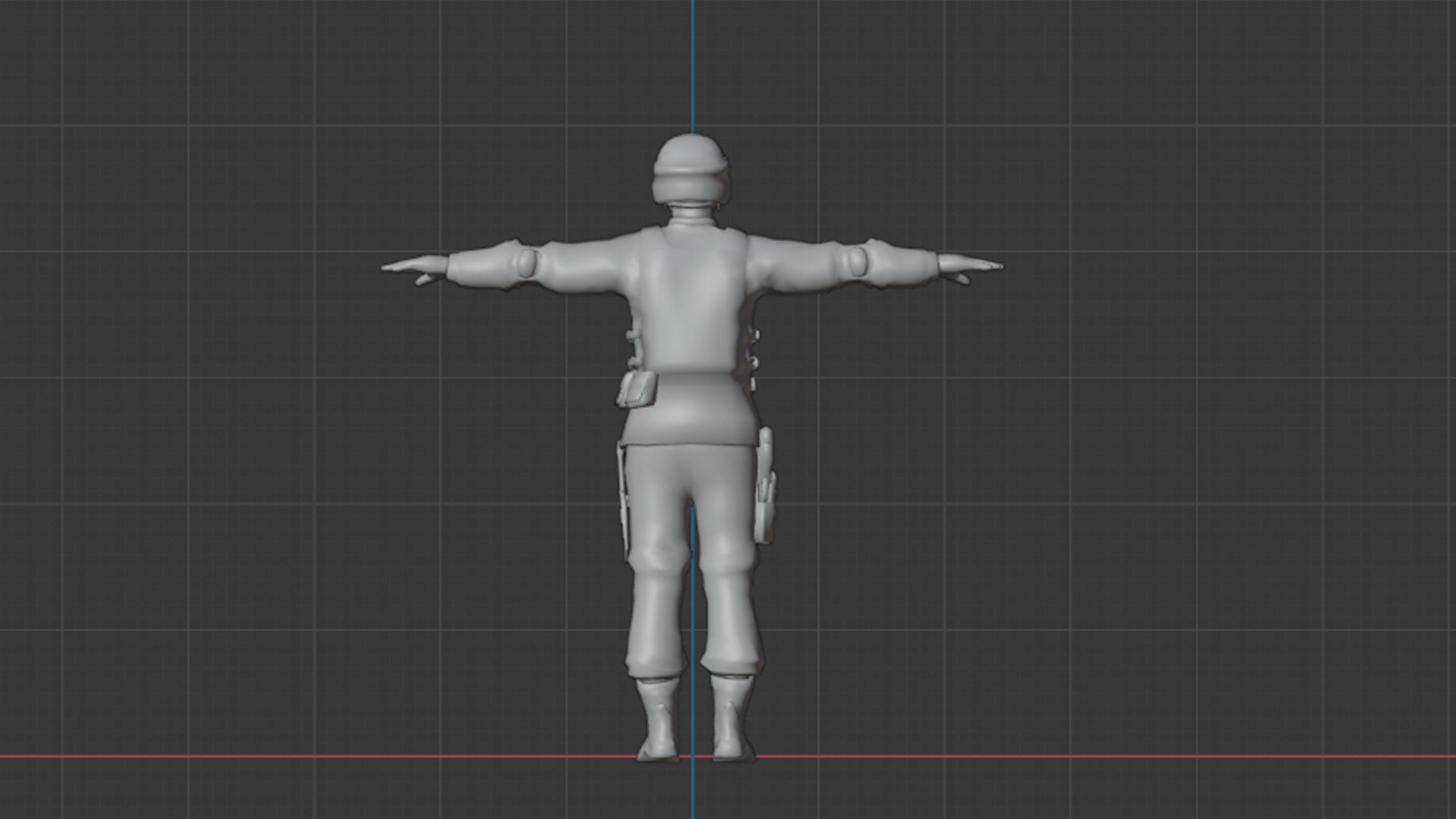 Man soldier 05 low-poly model - TurboSquid 1584357