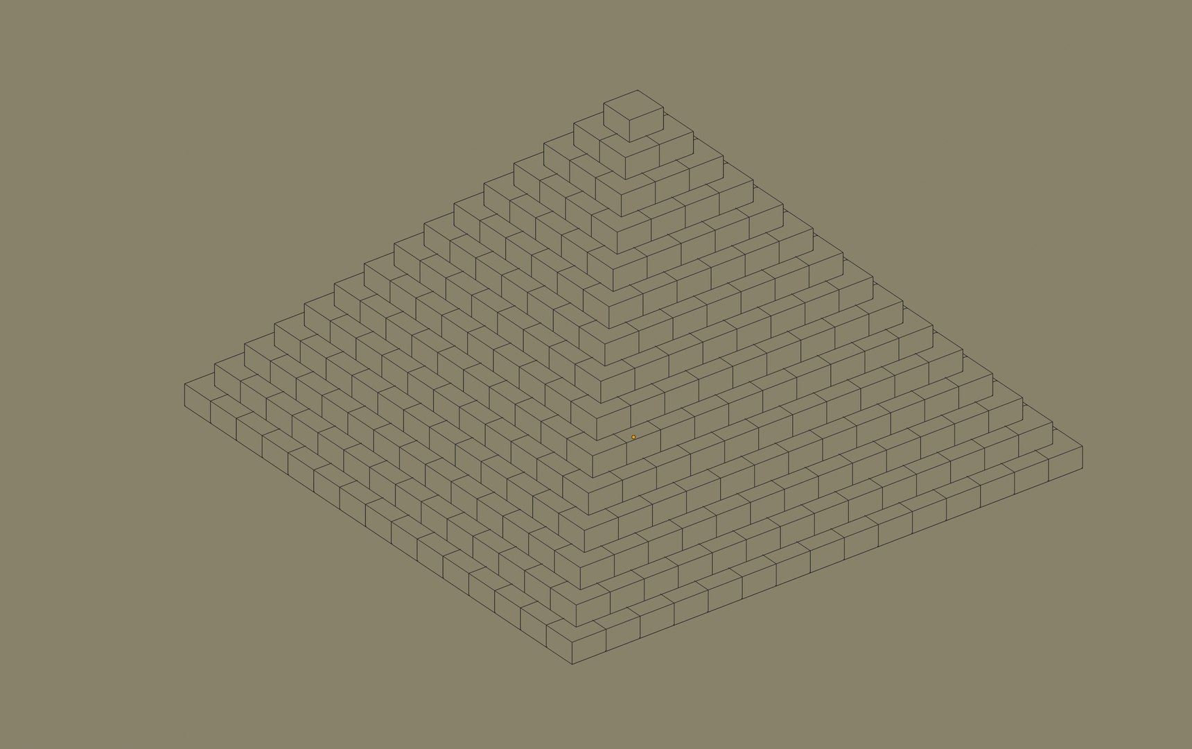 Pyramid Model - TurboSquid 1757323