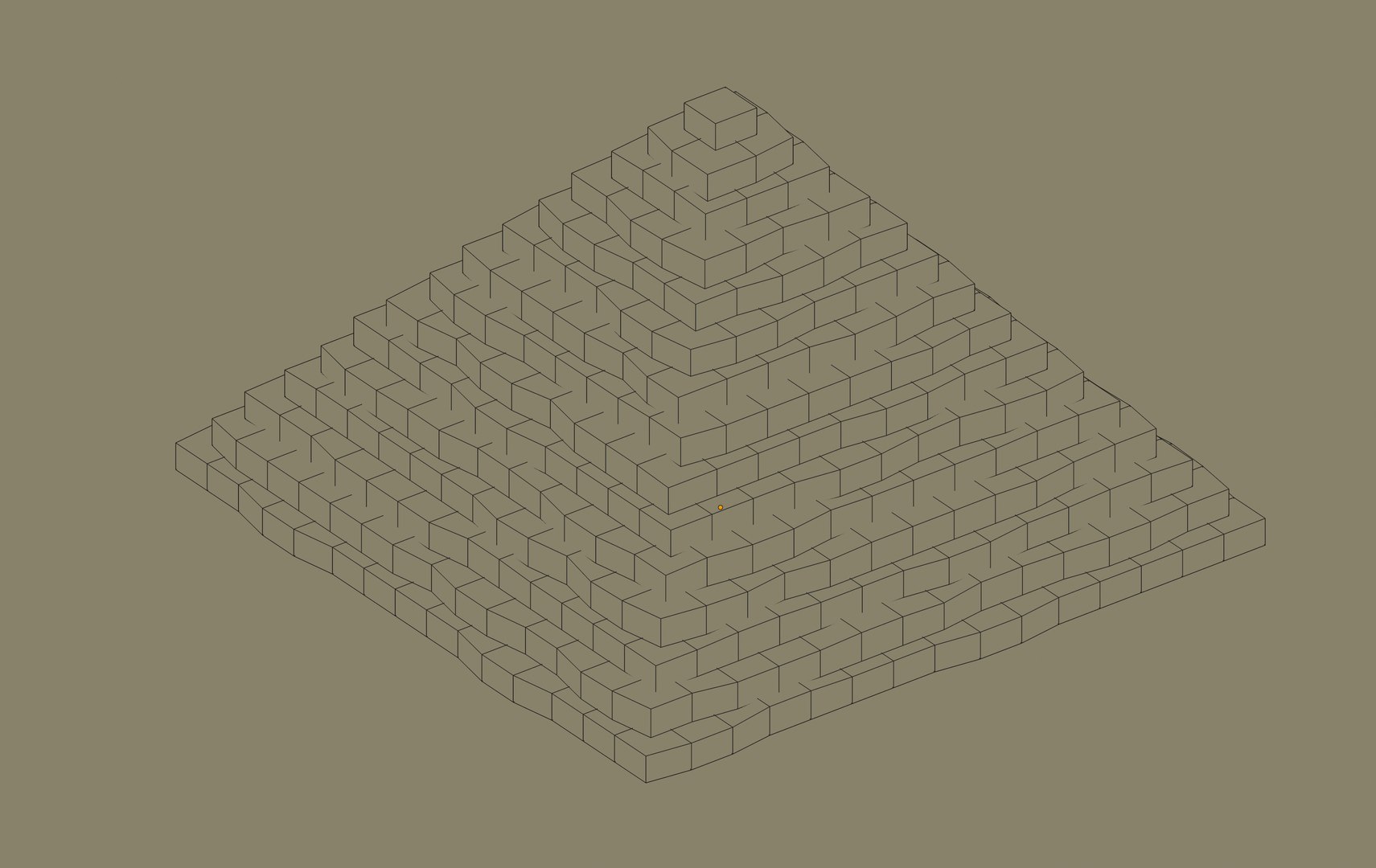 Pyramid Model - TurboSquid 1757323