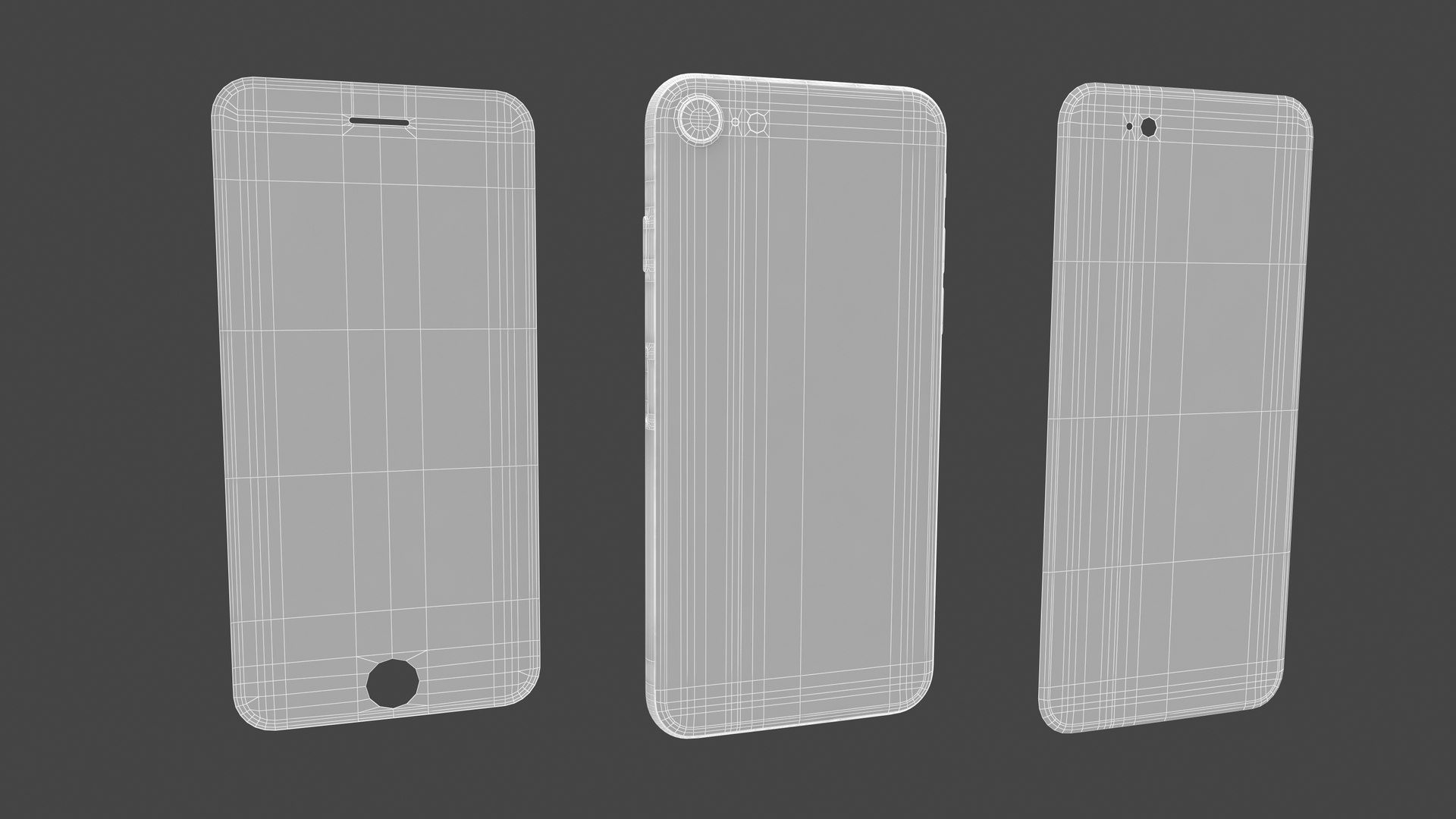 Black Iphone Se 2020 3D Model - TurboSquid 1559869