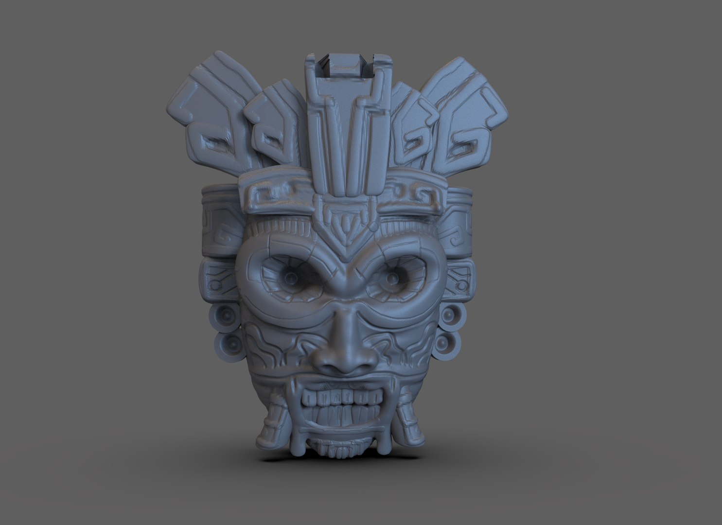 3D Model Mayan Head - TurboSquid 2234718