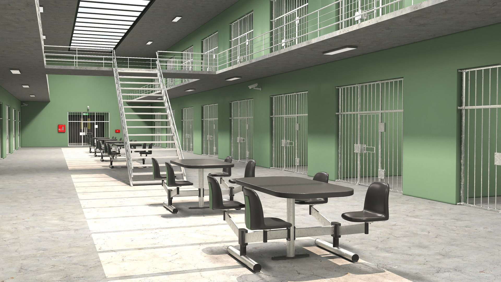 Prison 3D Model - TurboSquid 2285954