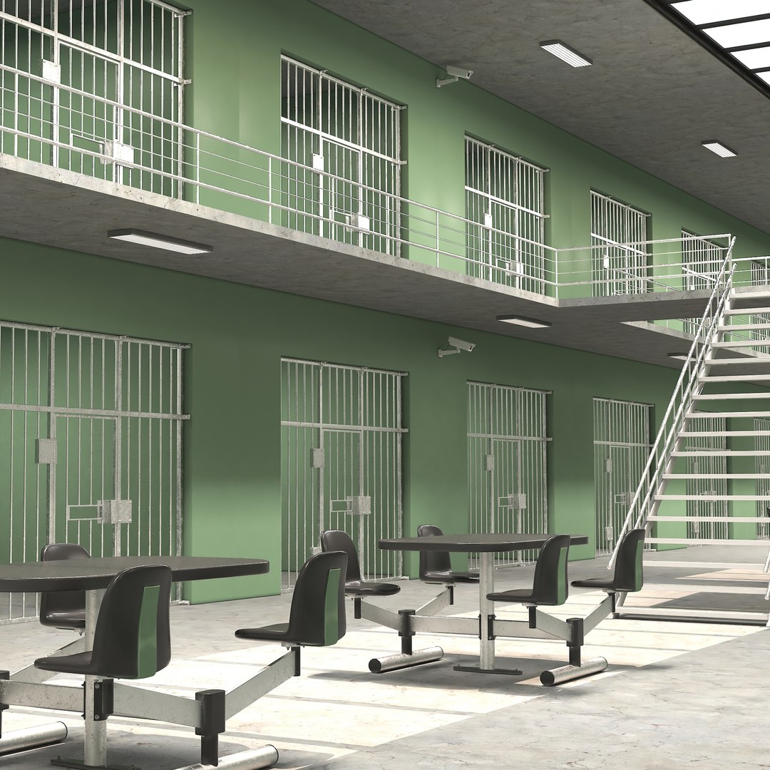 Prison 3D Model - TurboSquid 2285954