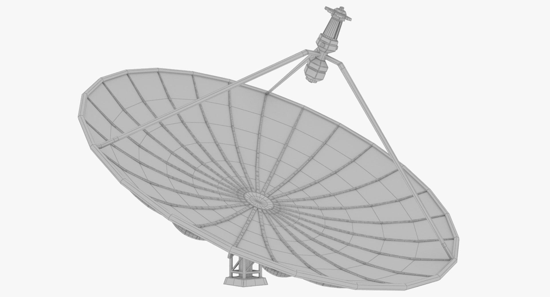 Satellite Dish 3D Model - TurboSquid 1207005