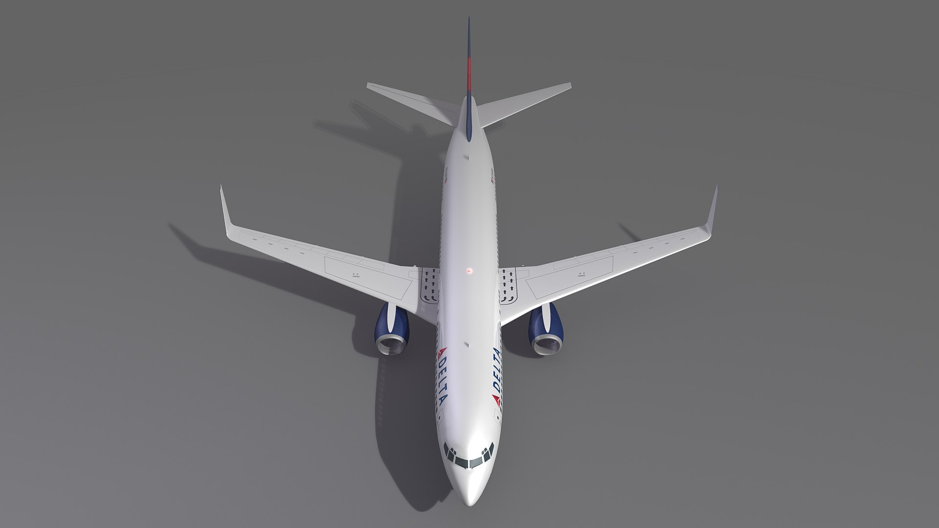 Delta Airlines Airplane Model - TurboSquid 1470036
