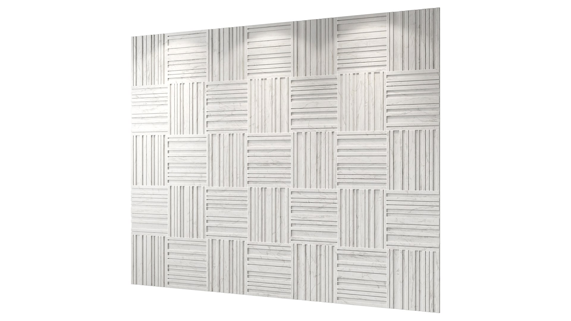 Lithos Design Marble Wall Panel Barcode Zero 3D Model - TurboSquid 2286757
