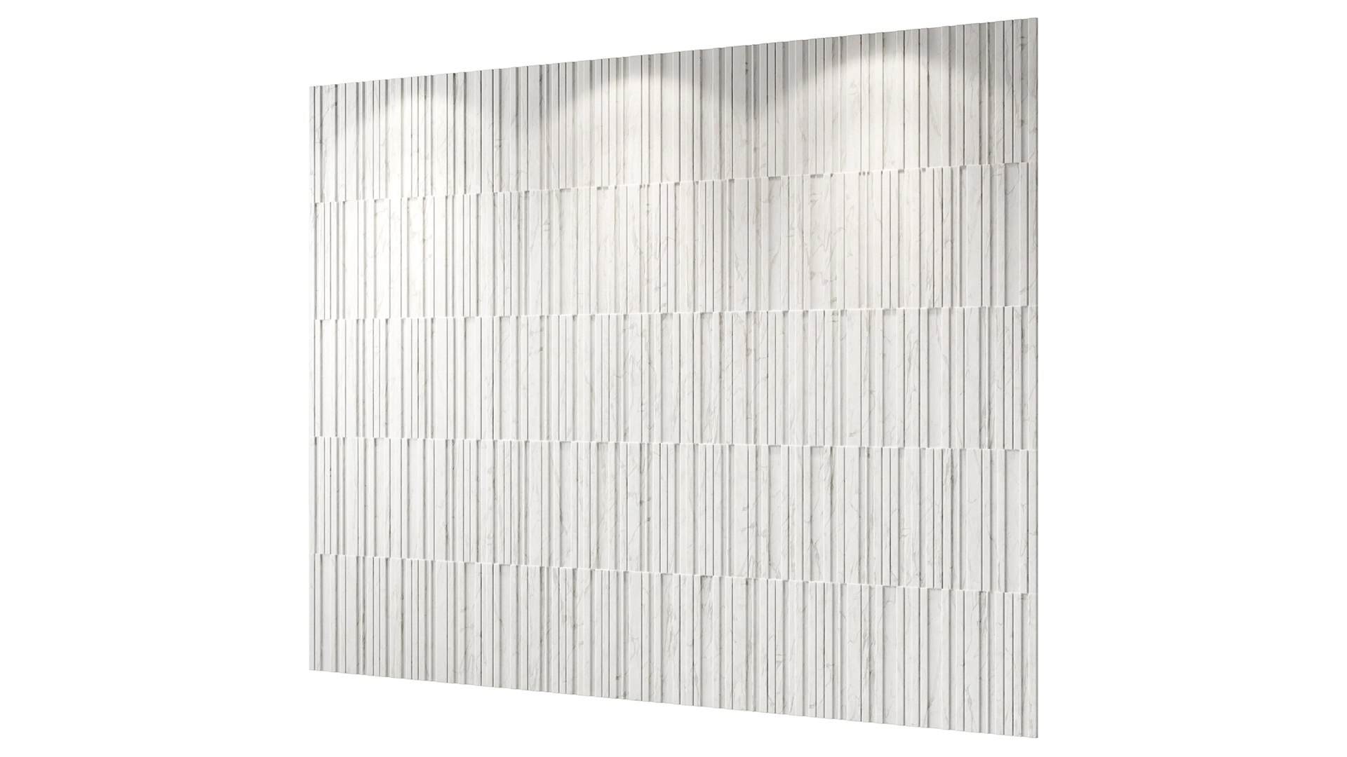 Lithos Design Marble Wall Panel Barcode Zero 3D Model - TurboSquid 2286757