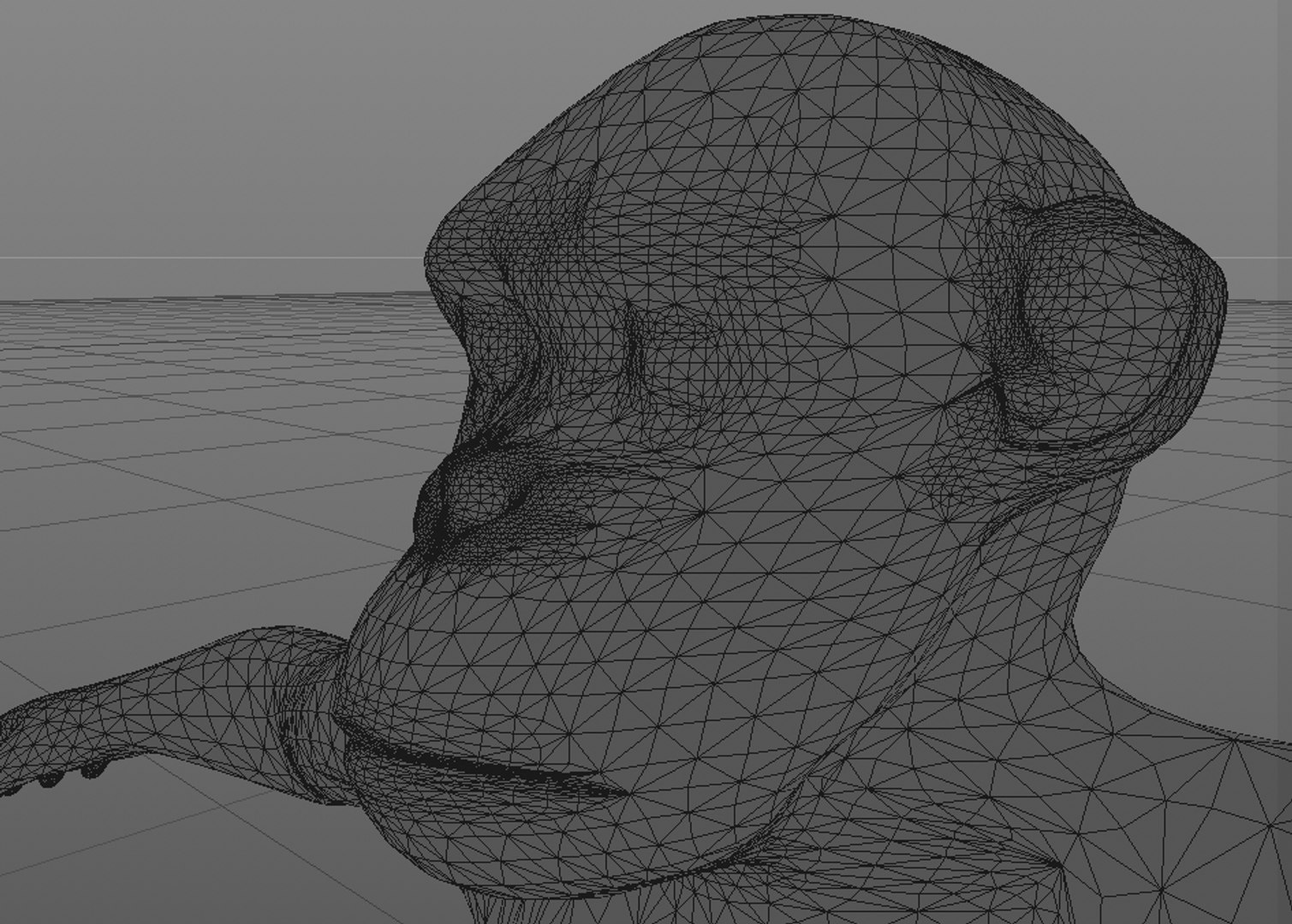 3d Chimpanzee Chimp Model