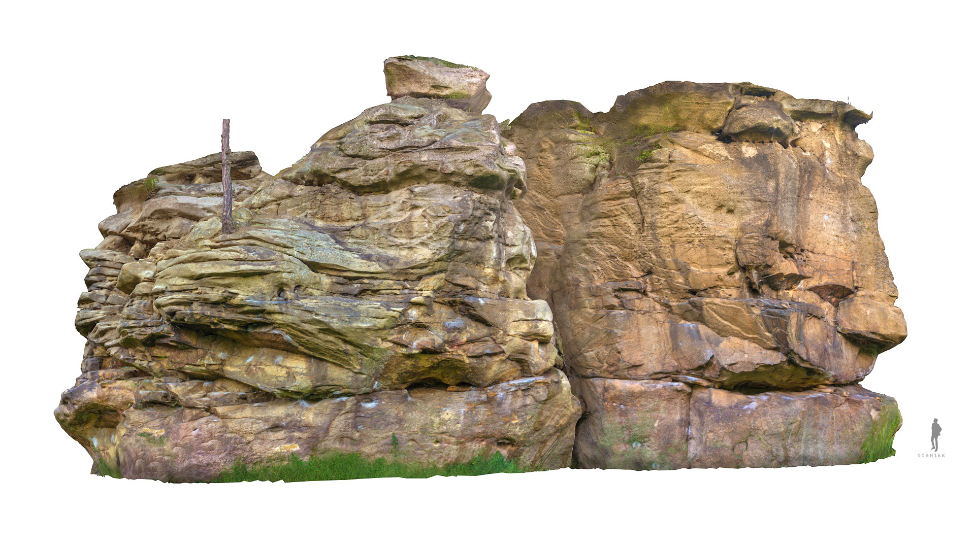 3d model rock