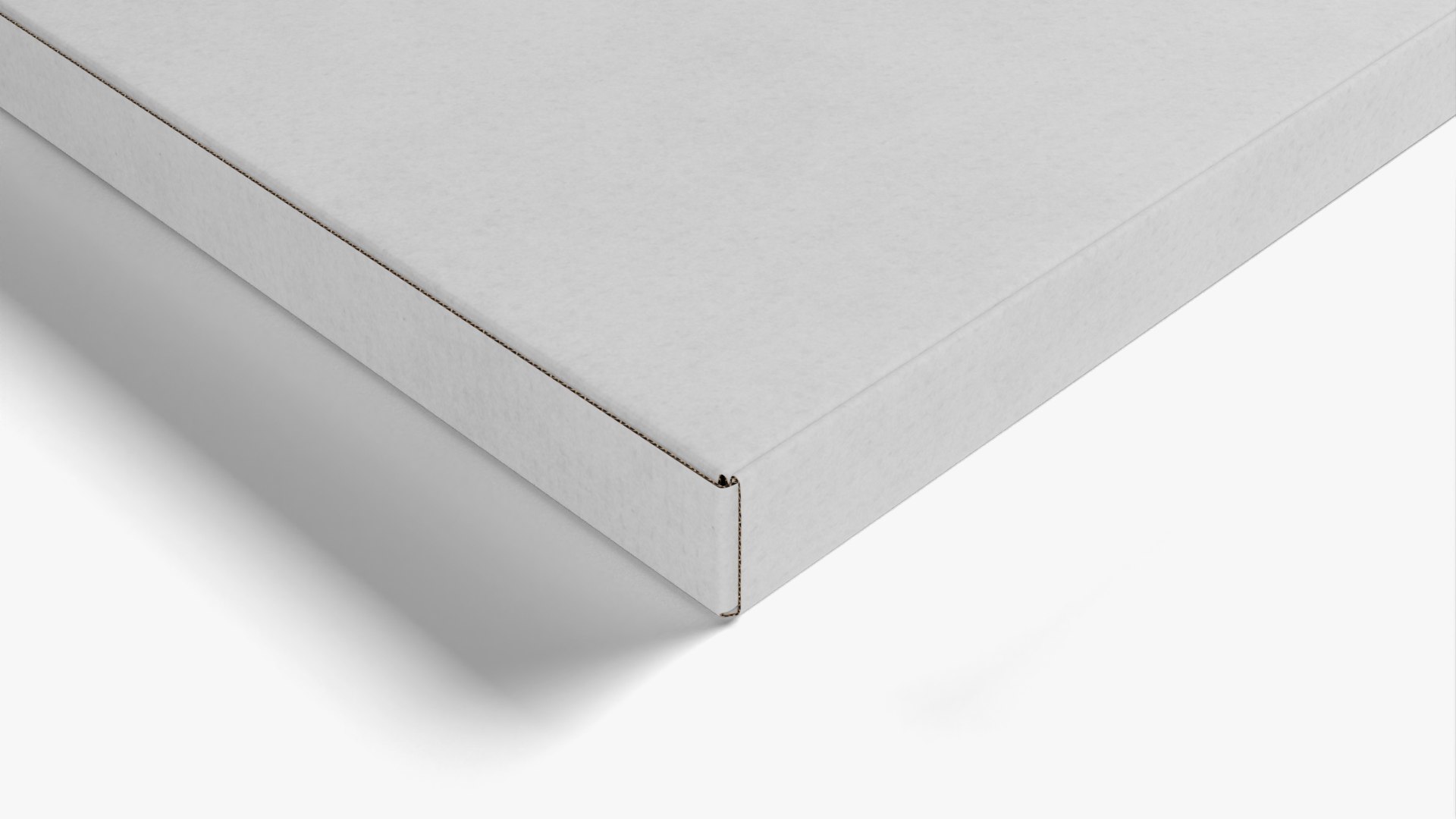 3D 4-inch White Paper Pizza Box Model - TurboSquid 1959440