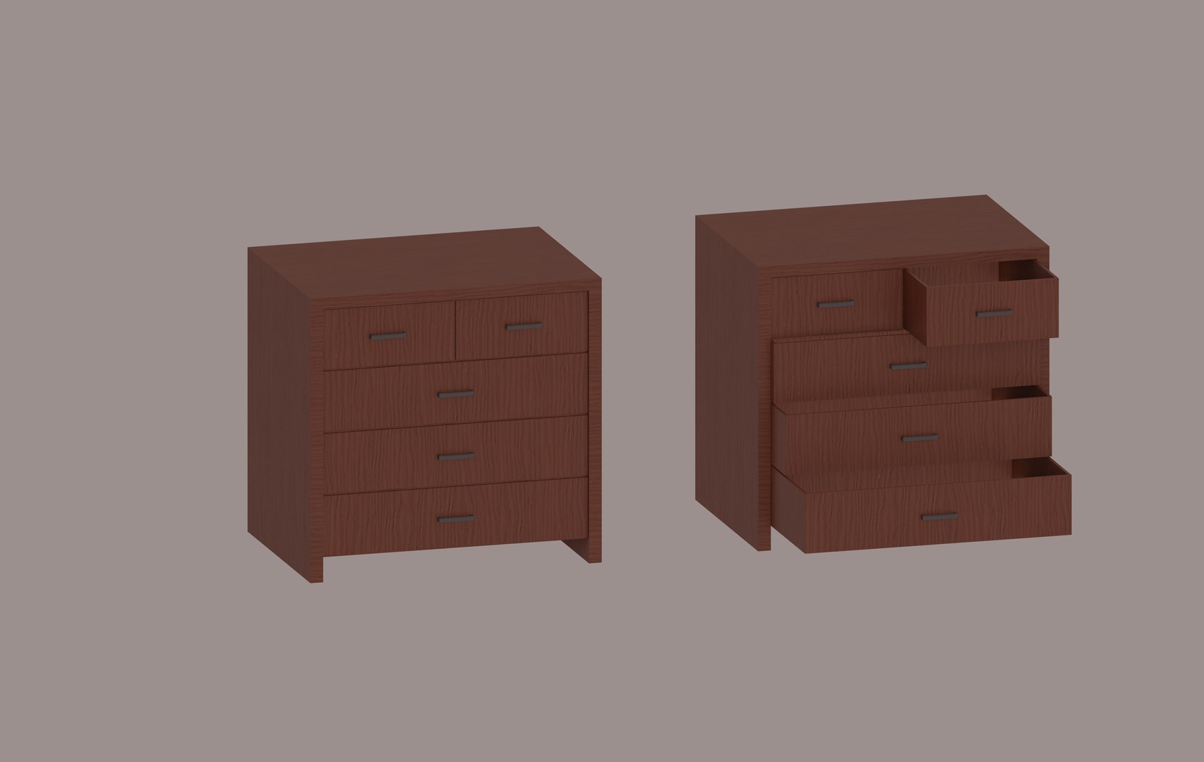 Drawer 3D Model - TurboSquid 2131613