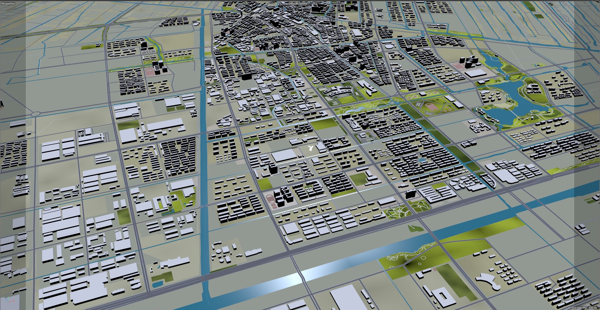 Nantong Jiangsu China 3D Model - TurboSquid 2114077
