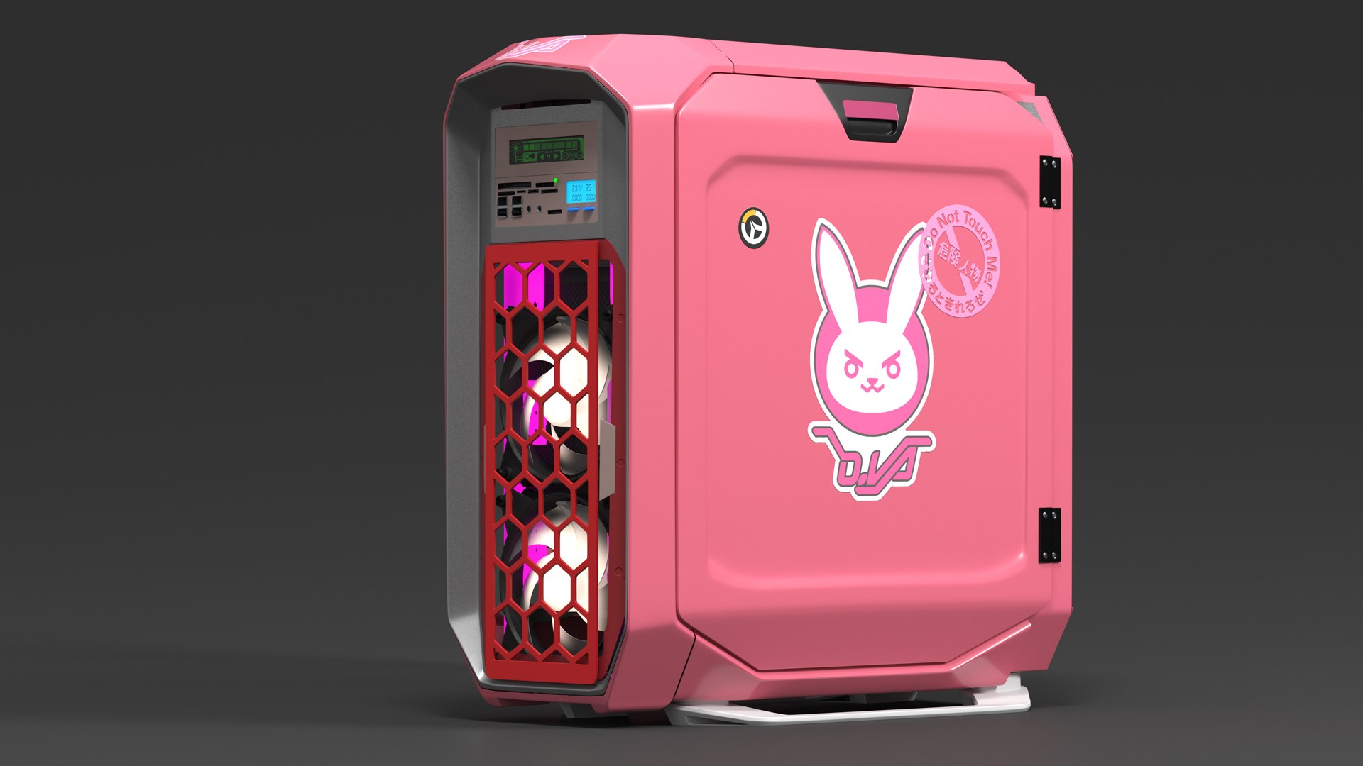 Overwatch Case Modding Gaming PC Pink 3D Model - TurboSquid 2265715