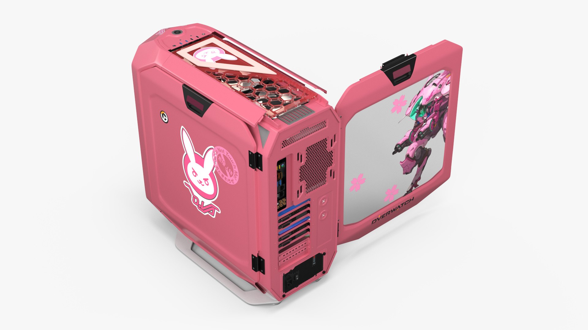 Overwatch Case Modding Gaming PC Pink 3D Model - TurboSquid 2265715