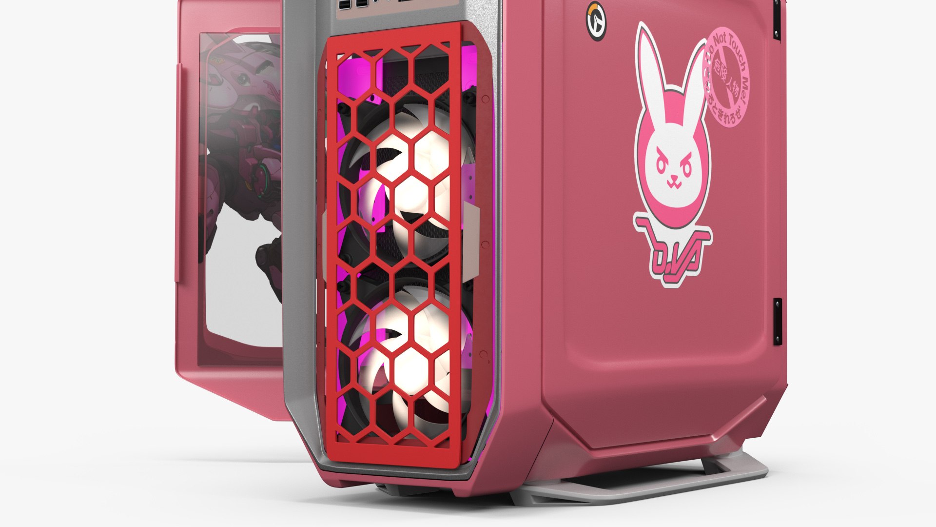 Overwatch Case Modding Gaming PC Pink 3D Model - TurboSquid 2265715