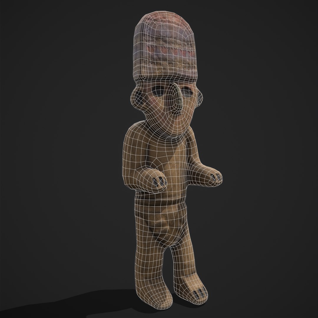 3D Ancient Figure Statue - TurboSquid 1813710