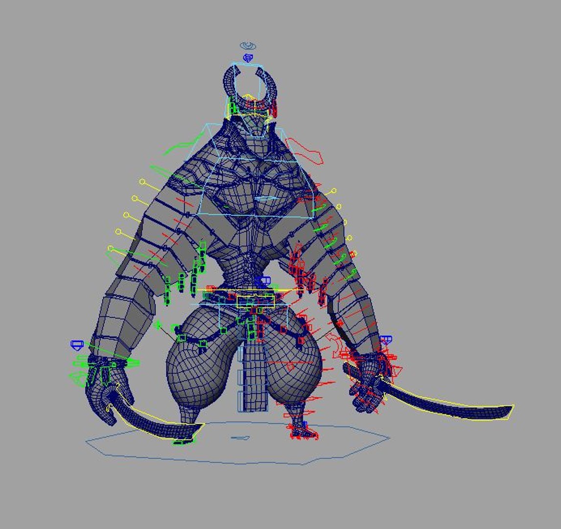 3D Model Rig 2014 Animation - TurboSquid 1230267