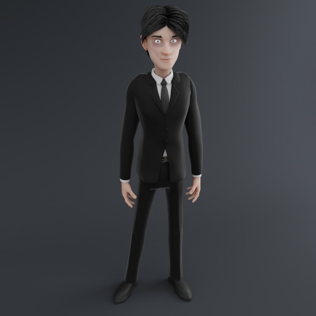 Male Character 3D Model - TurboSquid 1444389