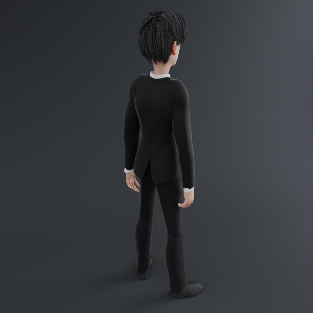 Male Character 3D Model - TurboSquid 1444389