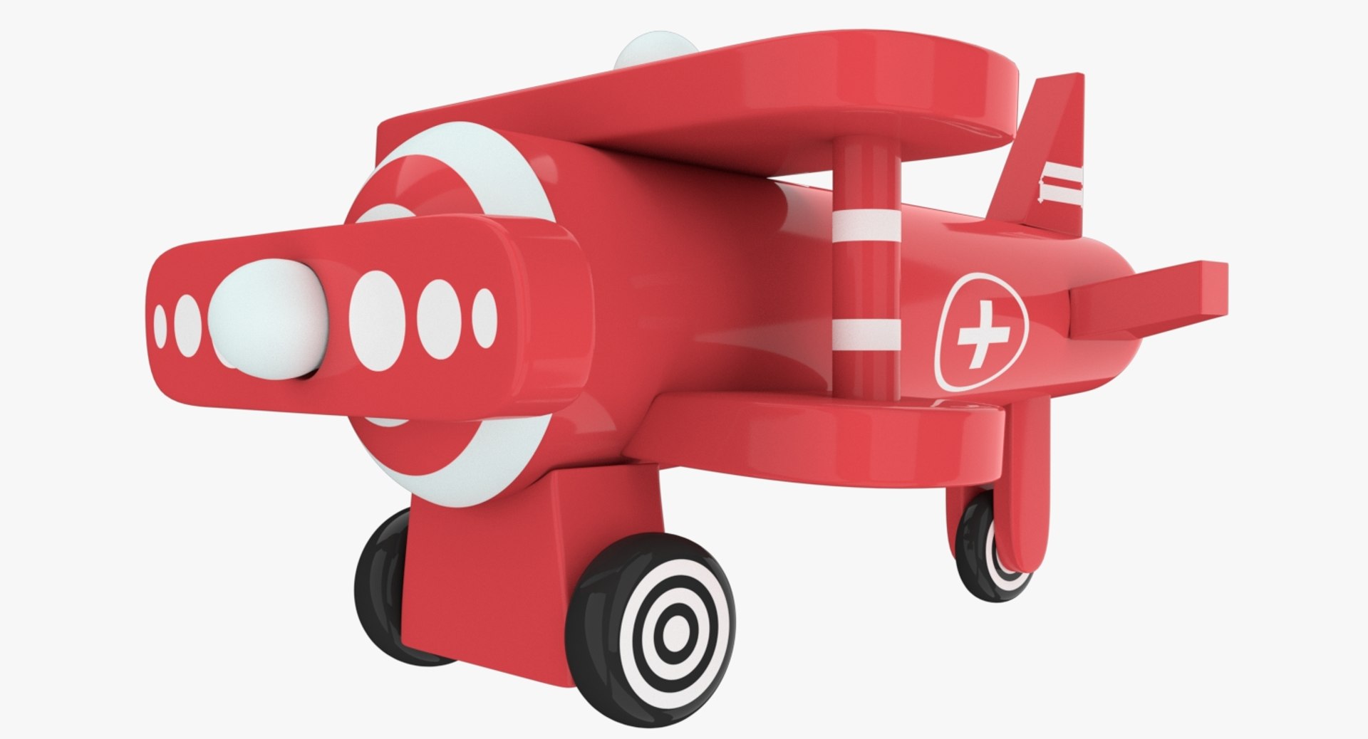 Toy Airplane 3d Obj