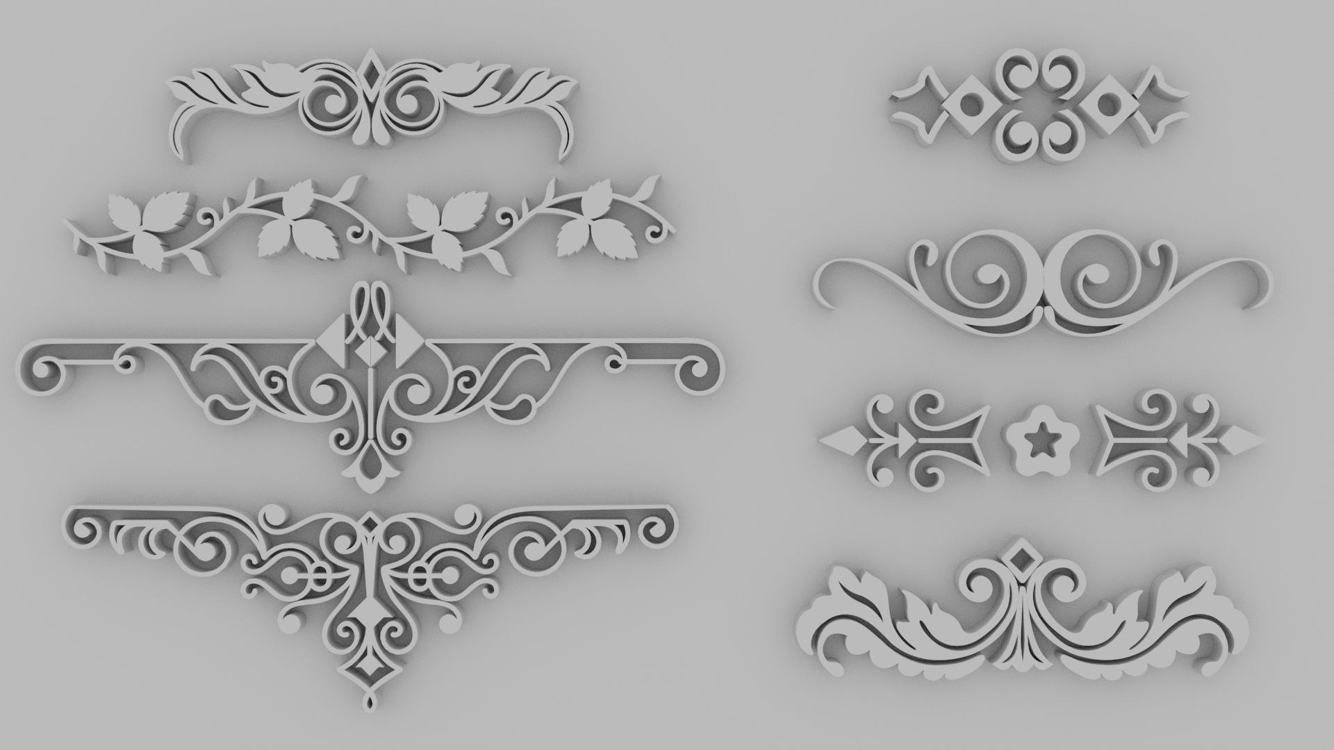 3d Model Set 8 Dividers 03