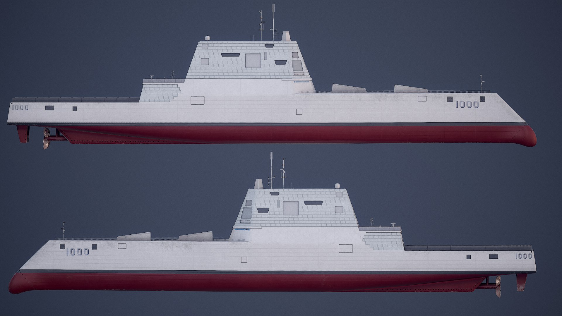Zumwalt Uss Class 3D Model - TurboSquid 1523608
