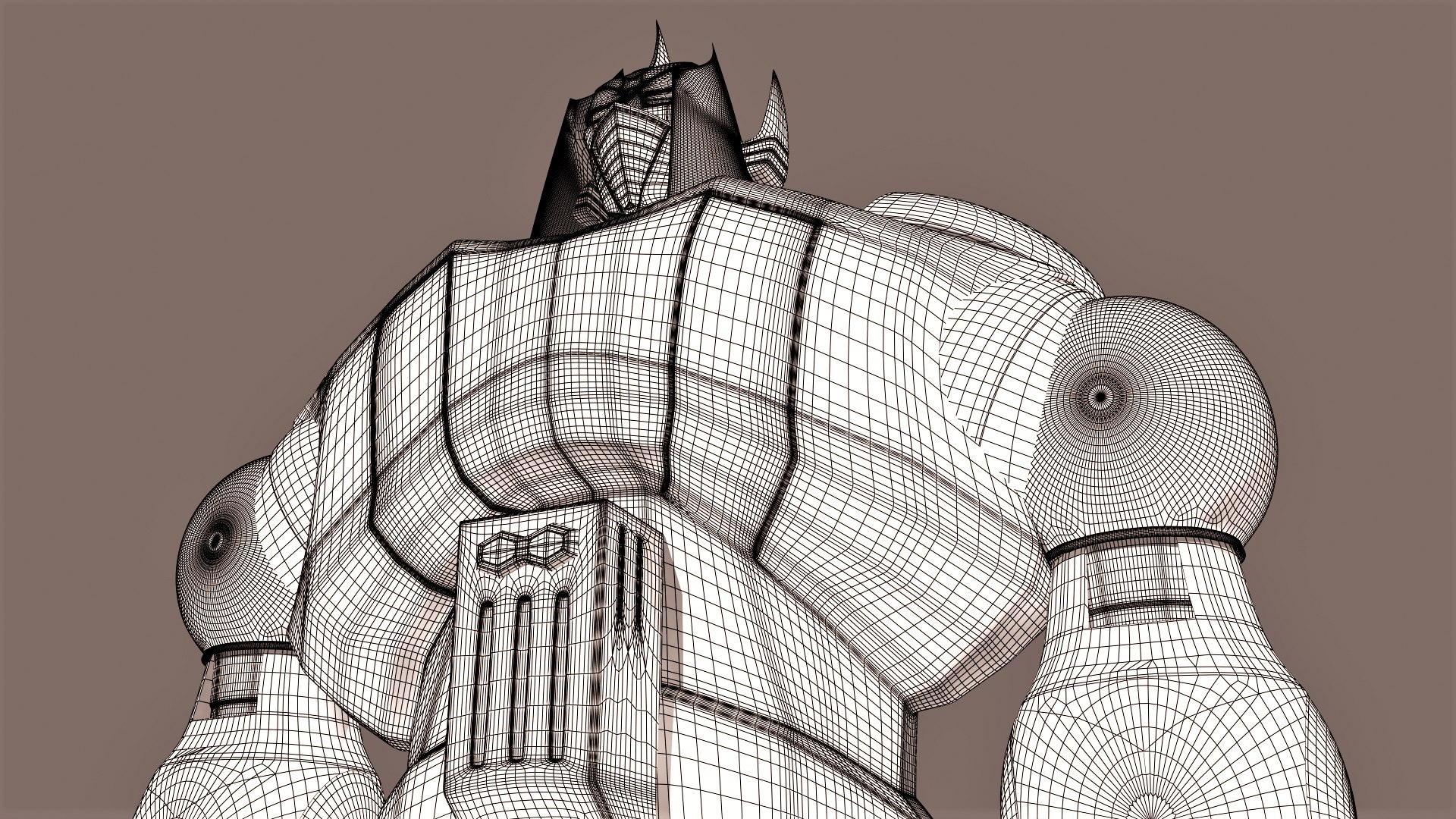 3D gakeen robot mighty model - TurboSquid 1304030