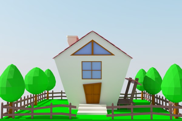 Animated Cartoon House 3D Models for Download | TurboSquid